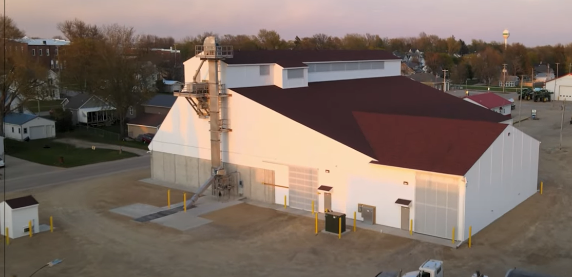 Mechanicsville, Iowa - Dry Fertilizer Blend Building